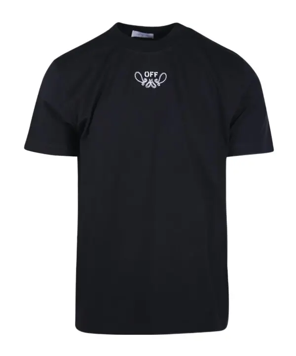 Off-White Logo Printed Crewneck T-shirt