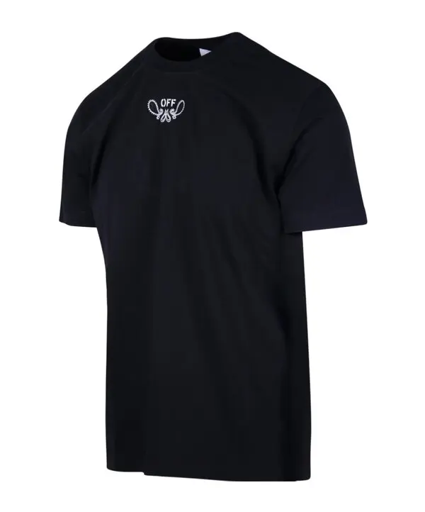 Off-White Logo Printed Crewneck T-shirt