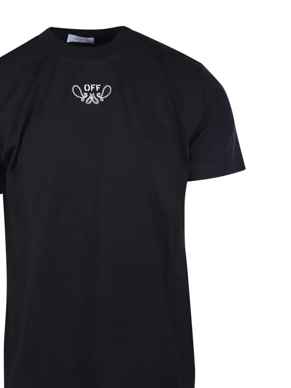 Off-White Logo Printed Crewneck T-shirt