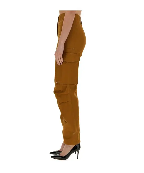 Rabanne Wide-leg Cargo Pants - Brown