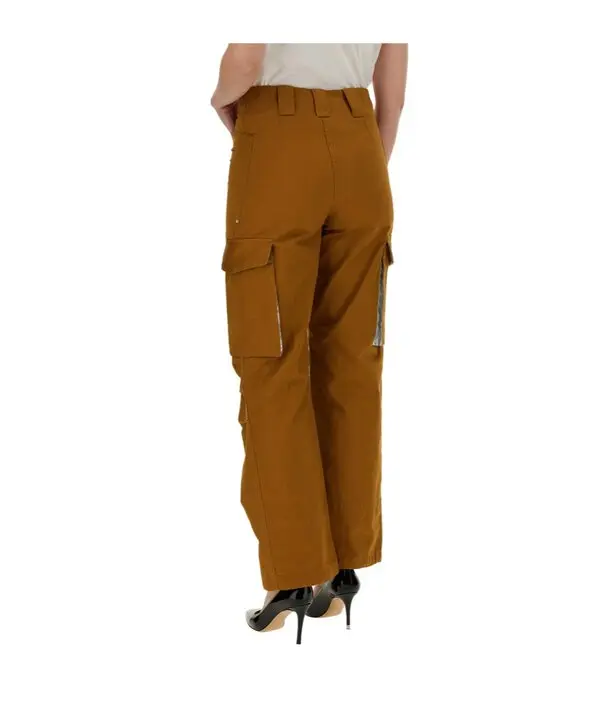 Rabanne Wide-leg Cargo Pants - Brown