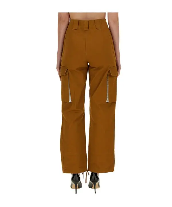 Rabanne Wide-leg Cargo Pants - Brown