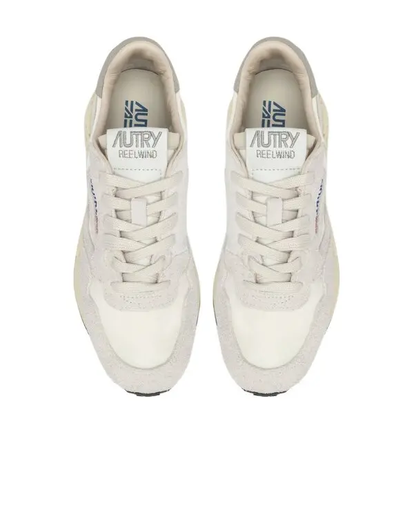 AUTRY Reelwind Low Top Lace Up Sneakers - White
