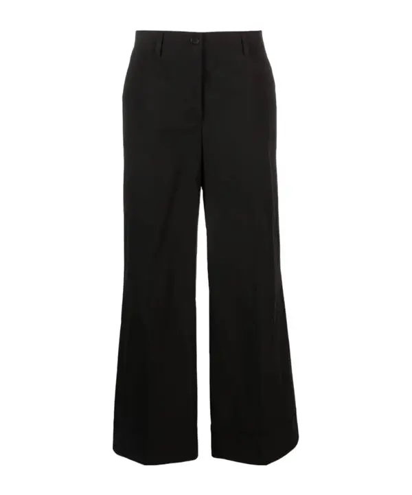 P.a.r.o.s.h High-waisted Tailored Trousers - Black