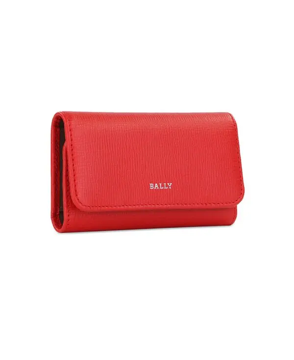 Bally Logo Detail Key Holder - Red