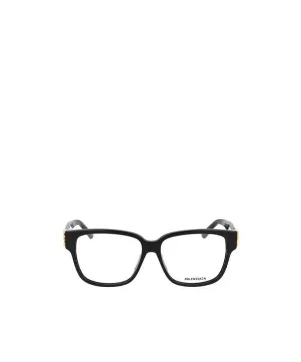 Balenciaga Rectangular Eyeglasses - Black