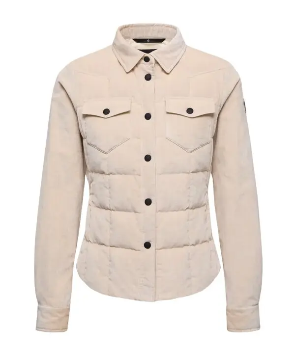 Moncler Nangy Down Shacket - Ivory