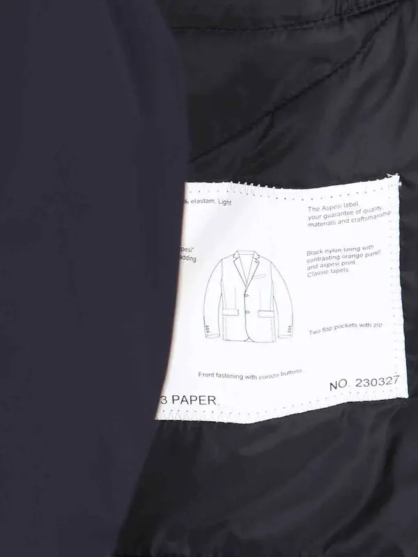 Aspesi Pocketed Single-breasted Blazer