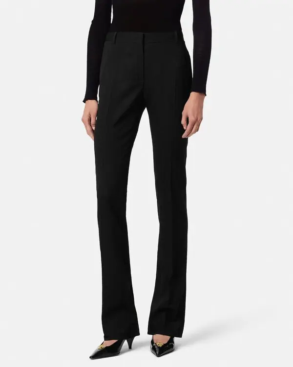 Versace Straight-leg Tailored Trousers
