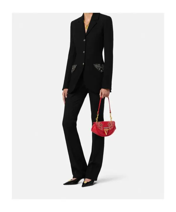 Versace Straight-leg Tailored Trousers