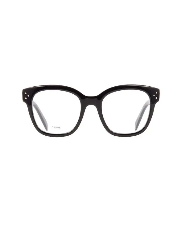 Celine Square Frame Eyeglasses - Black