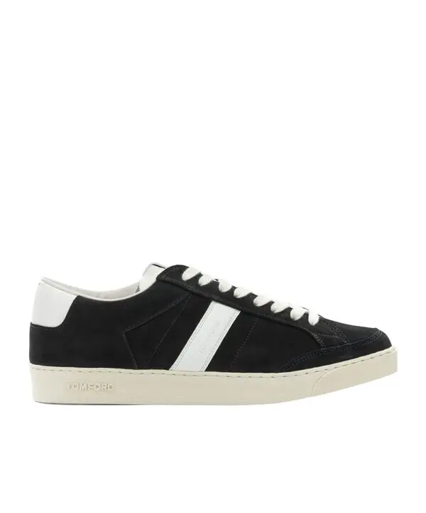 TOM FORD Blake Embossed Logo Sneakers - Black