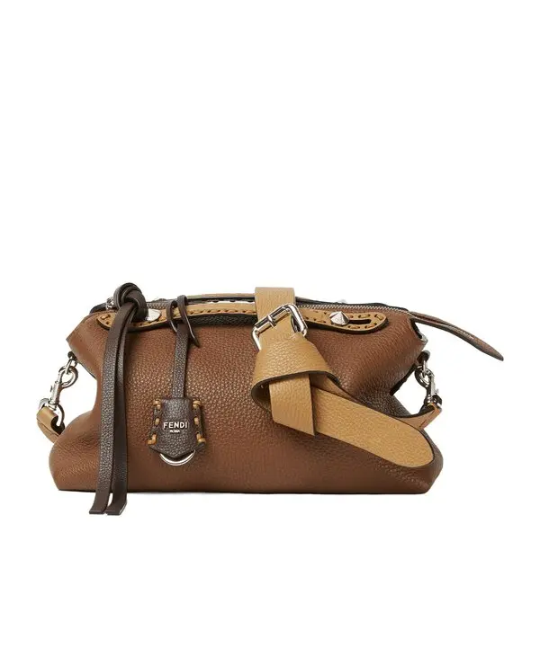 Fendi Selleria Medium Crossbody Bag - Brown