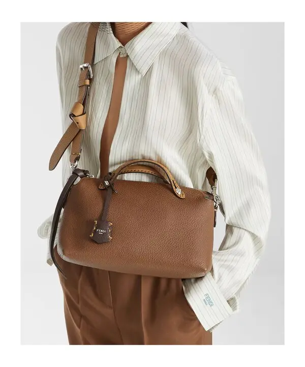 Fendi Selleria Medium Crossbody Bag - Brown