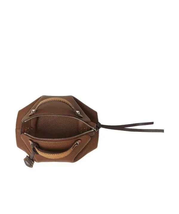Fendi Selleria Medium Crossbody Bag - Brown