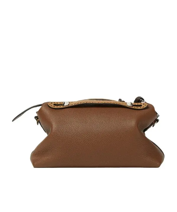 Fendi Selleria Medium Crossbody Bag - Brown