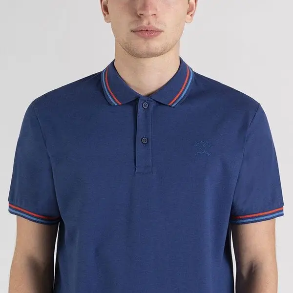 PAUL  SHARK Logo Polo Shirt