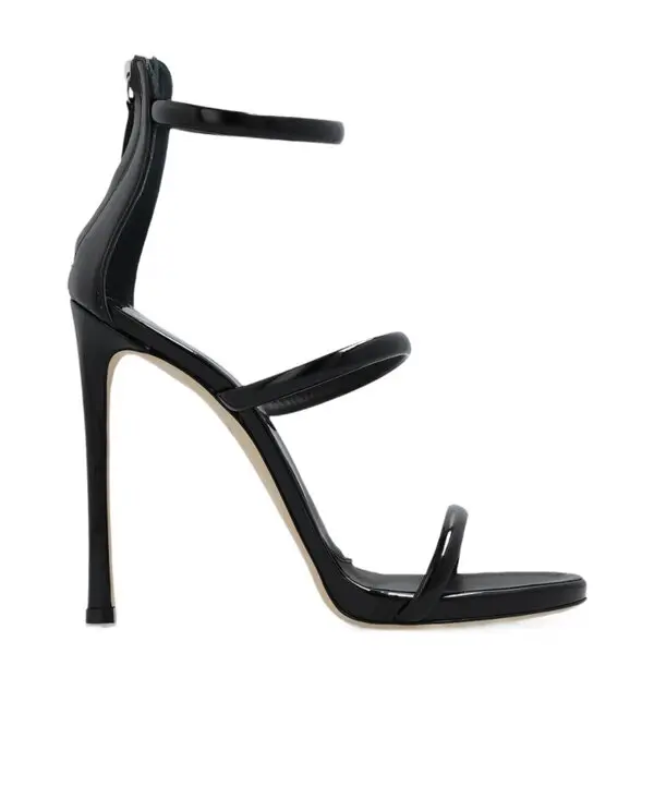GIUSEPPE ZANOTTI Harmony Ankle Strap Sandals - Black