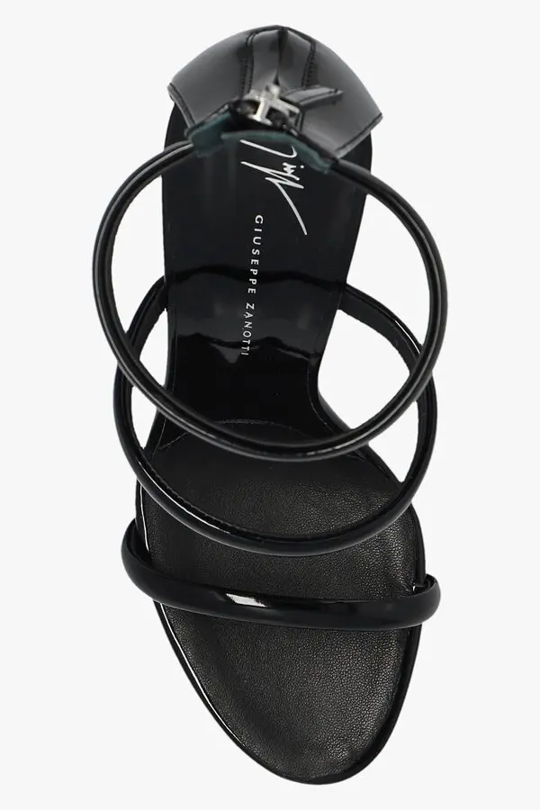 GIUSEPPE ZANOTTI Harmony Ankle Strap Sandals - Black