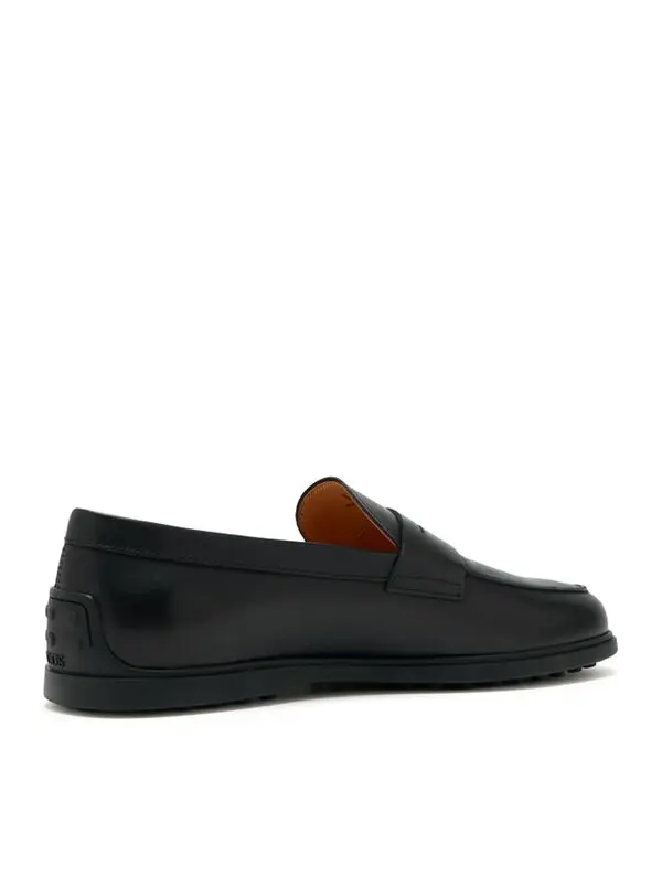 TOD'S Penny Slot Loafers - Black