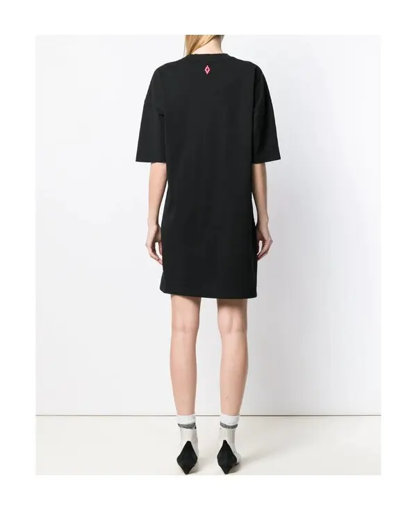 MARCELO BURLON COUNTY OF MILAN Printed T-shirt Dress