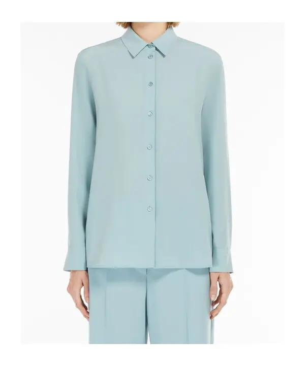 Max Mara Relaxed-fit Silk Shirt