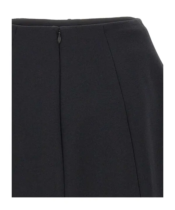 Blumarine Crystal Button A-line Mini Skirt