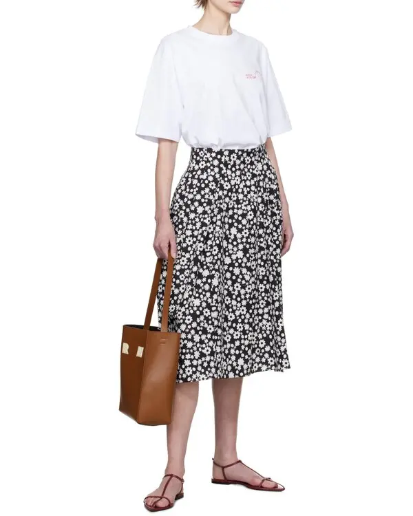 Marni Museo Logo Shoulder Bag - Brown