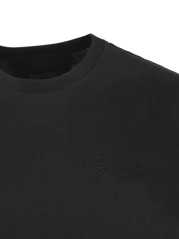 Givenchy Logo Detailed Crewneck T-shirt - Black