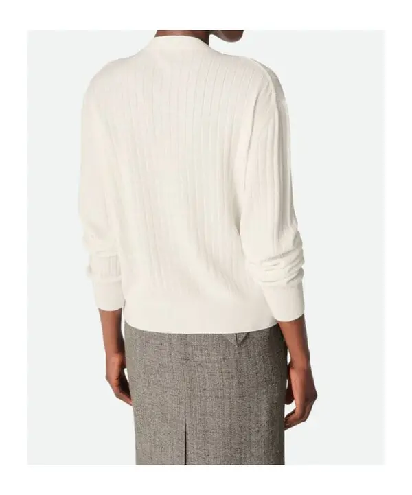 Bottega Veneta Crewneck Knitted Cardigan