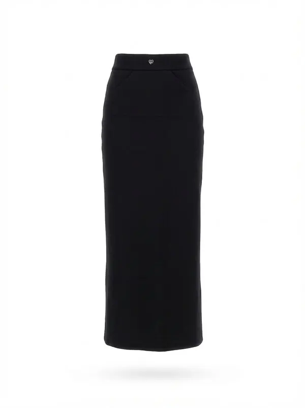 Coperni High-waist Maxi Skirt With Slit Detail