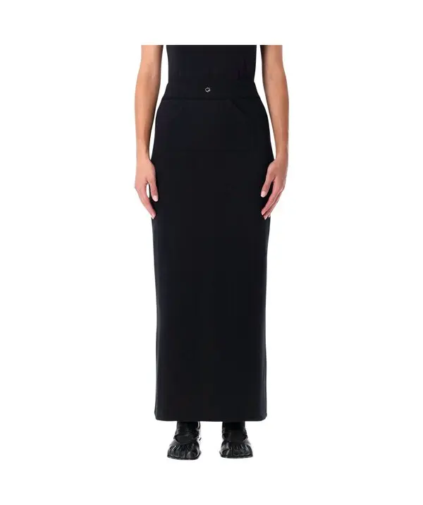 Coperni High-waist Maxi Skirt With Slit Detail