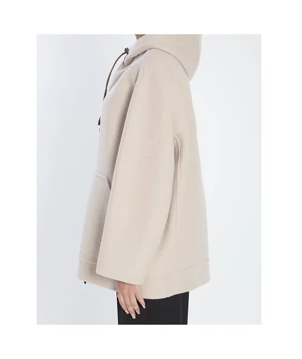Max Mara Gradi Hooded Oversized Coat