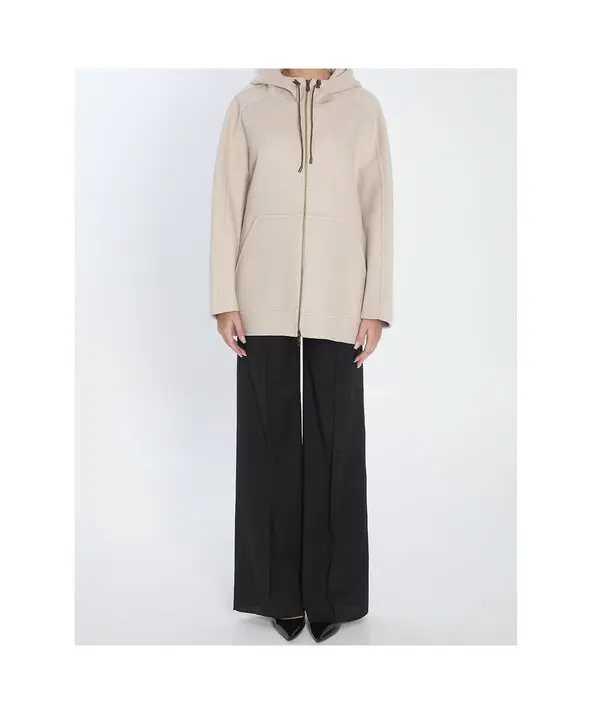 Max Mara Gradi Hooded Oversized Coat