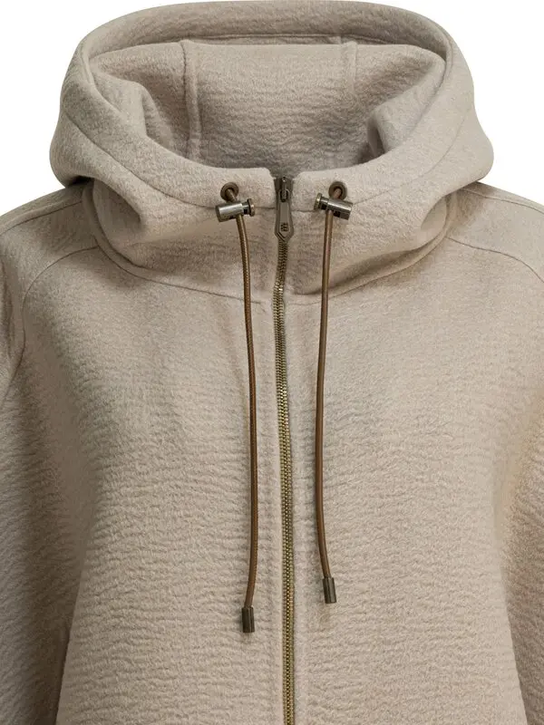 Max Mara Gradi Zip-up Jacket - Nude