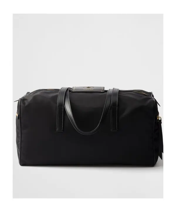 Prada Large Luggage With Triangle Logo