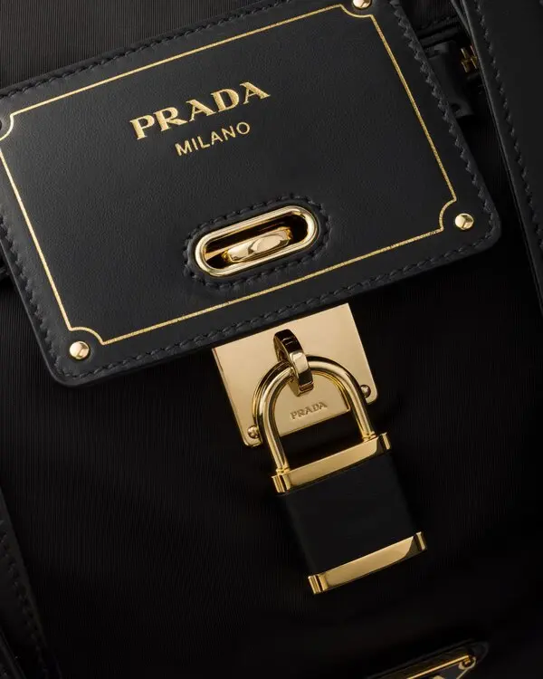 Prada Large Luggage With Triangle Logo
