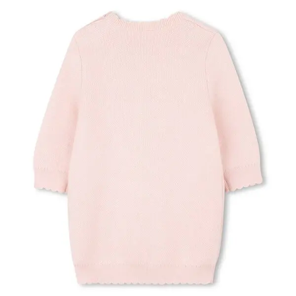 Chloé Logo Embroidered Knitted Dress