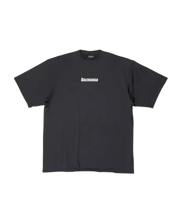 Balenciaga T-shirt Swim Da Uomo In Nero - Black
