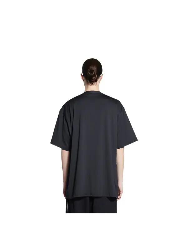 Balenciaga T-shirt Swim Da Uomo In Nero - Black