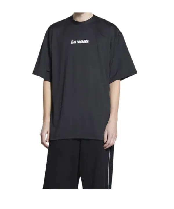 Balenciaga T-shirt Swim Da Uomo In Nero
