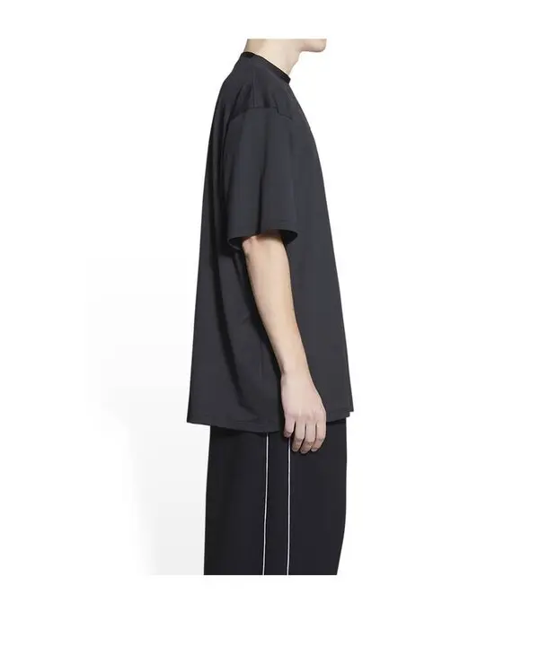 Balenciaga T-shirt Swim Da Uomo In Nero