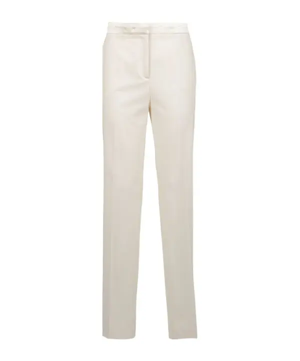 Antonelli Firenze Embossed Casual Pants - White