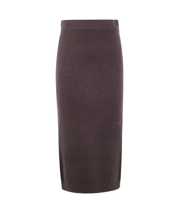 TWINSET Knit Midi Skirt - Black