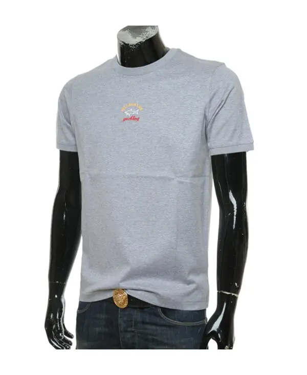PAUL  SHARK Logo Printed T-shirt With Round Neck