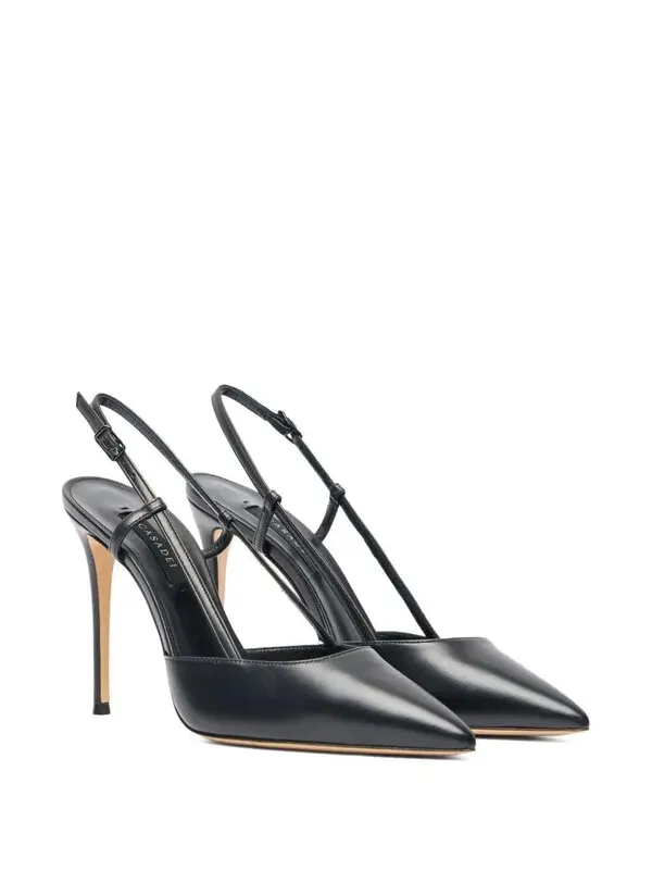 Casadei Lace-up Pointed-toe High Heels