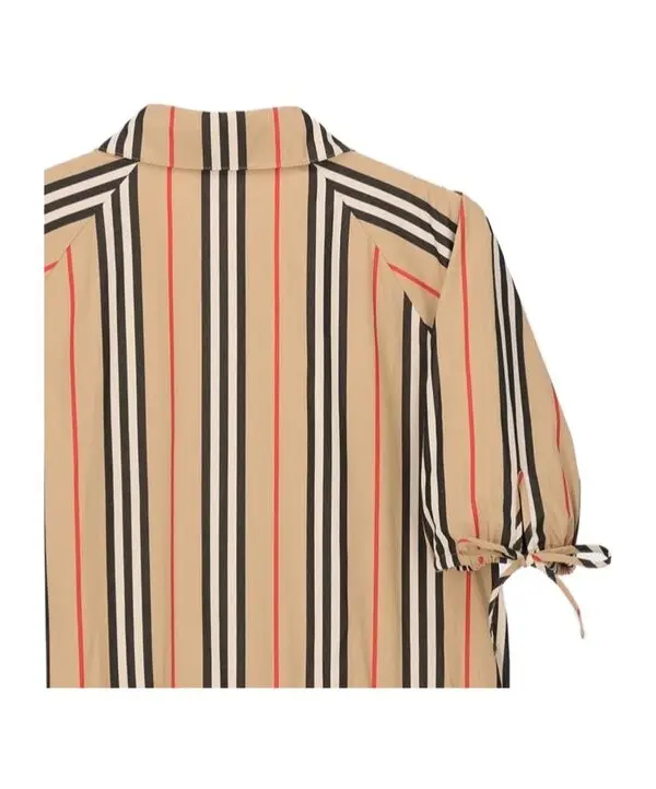 Burberry Striped Shirt Dress