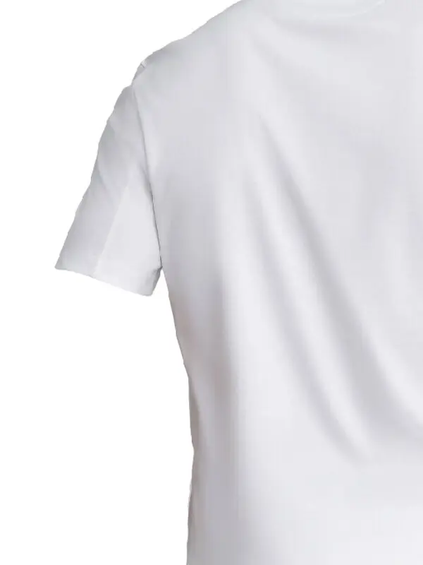 Brunello Cucinelli Crewneck Short-sleeved T-shirt - White