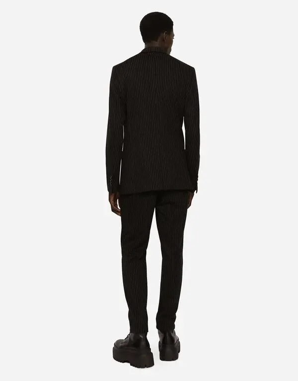 Dolce & Gabbana Single-breasted Pinstripe Blazer