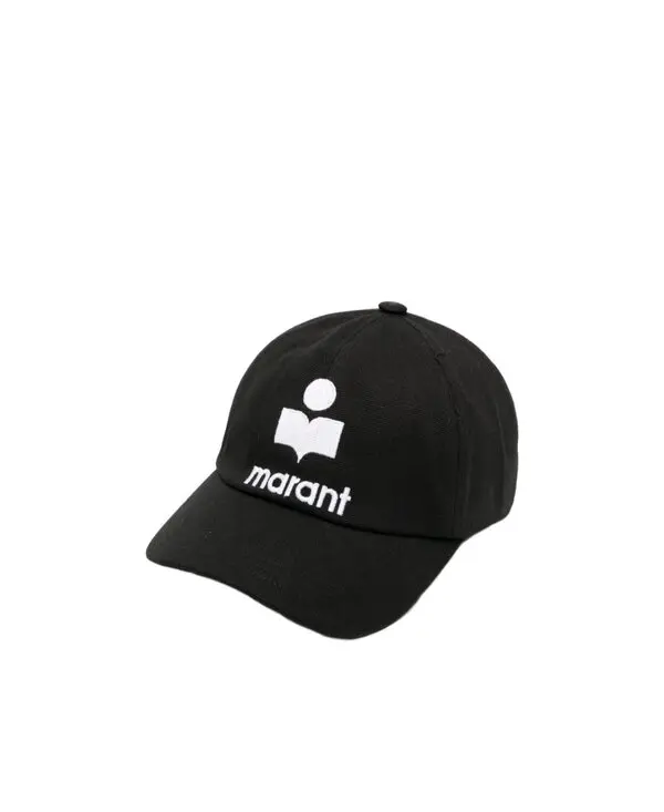 Isabel Marant Étoile Baseball Cap With Logo Embroidery - Black